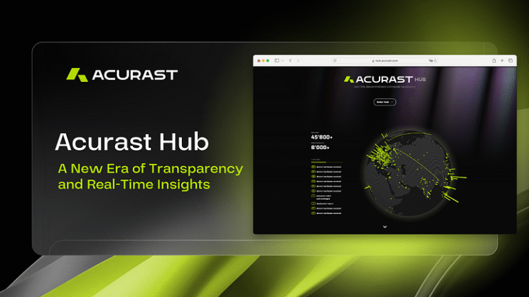 Acurast Hub: The Beginning of a New Era of Transparency and Real-Time Insights - Acurast